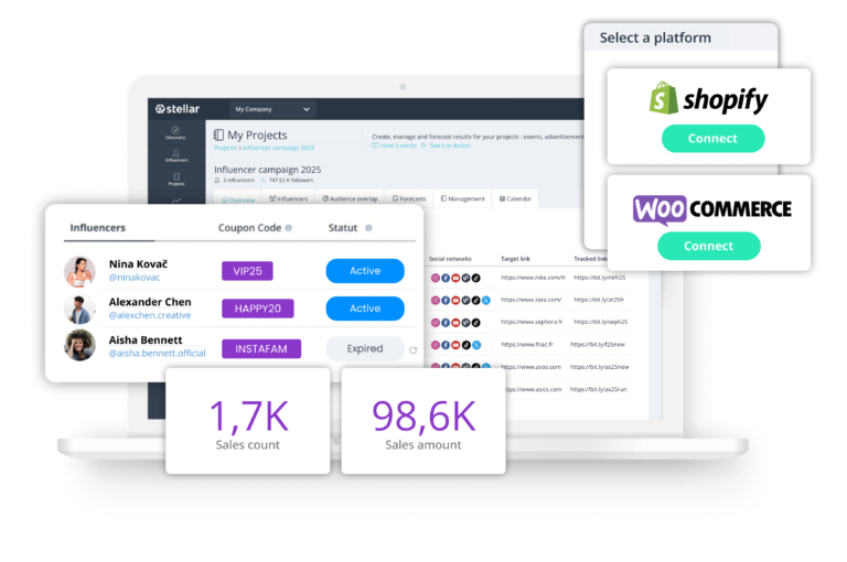 Stellar | The 5-star influencer marketing platform