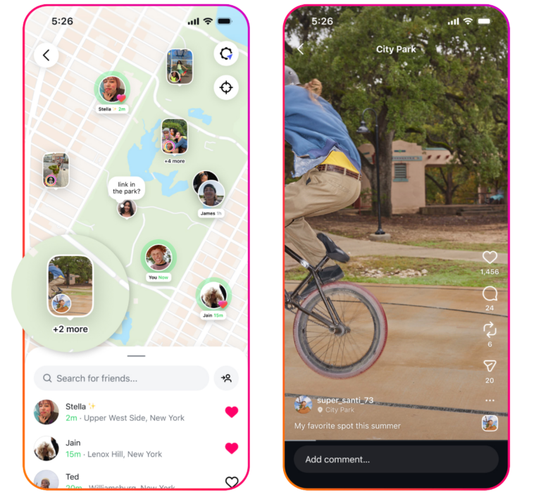 Instagram Reposts & Maps: A Gen Z Fix for More Engagement